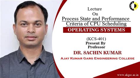 Process State And Performance Criteria Of CPU Scheduling Operating