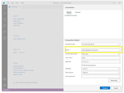 Azure SQL Database Create Single Serverless Database