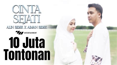 Aiman Sidek Ft Alin Sidek Cinta Sejati Official Lyric Video Youtube