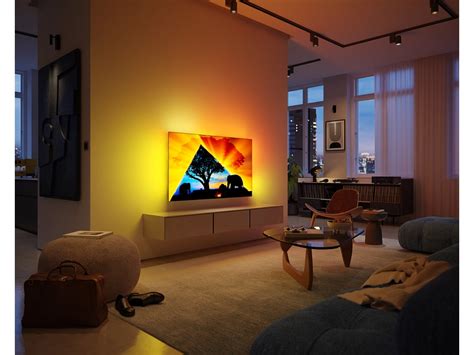 TV OLED Ambilight PHILIPS 55 139 Cm 55OLED759 12 4K UHD Conforama CH