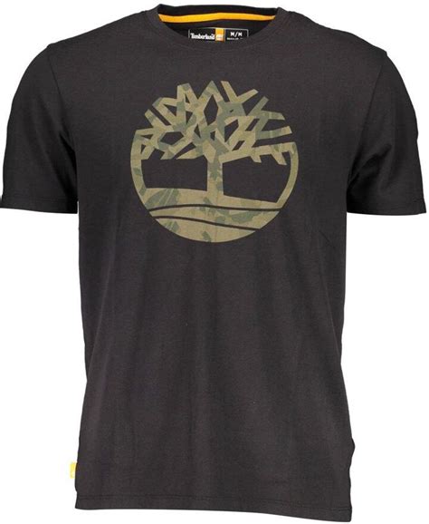 T SHIRT M SKI Z KR TKIM R KAWEM TIMBERLAND CZARNY Ceny I Opinie