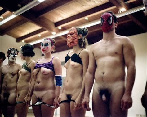 Artistic Nude On Stage Cumception