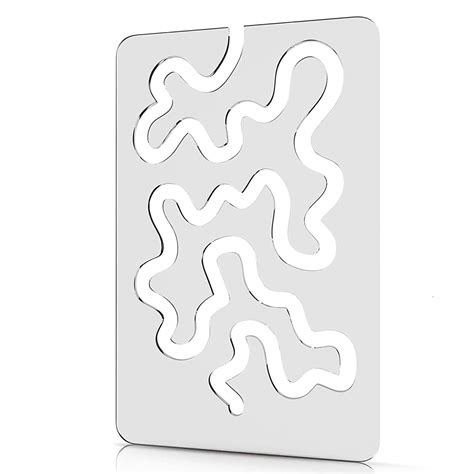 Buy FOZZA Using Meander Quilting Template For Quilting Free Motion
