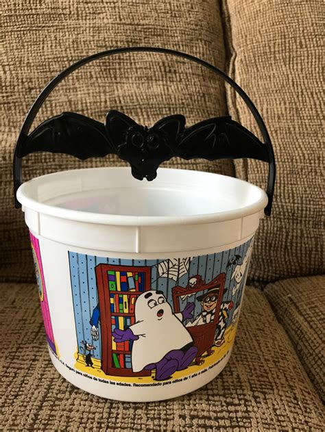 Mcdonalds Halloween Trick Or Treat Boo Buckets Pails Trio 5 Etsy