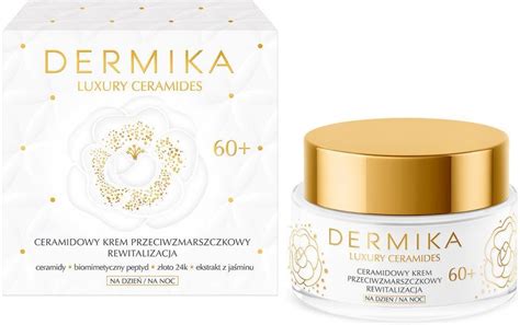 Krem Dermika Ceramidowy Przeciwzmarszczkowy 60 Rewitalizacja na dzień