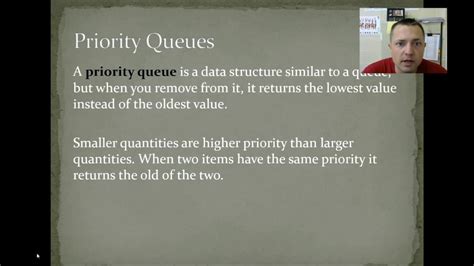 unit 20 heaps and priority queues youtube
