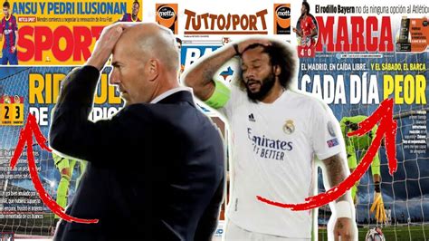 Laprès an Espay sakaje Real Madrid aprè defèt la Rezime gòl ki fèt nan