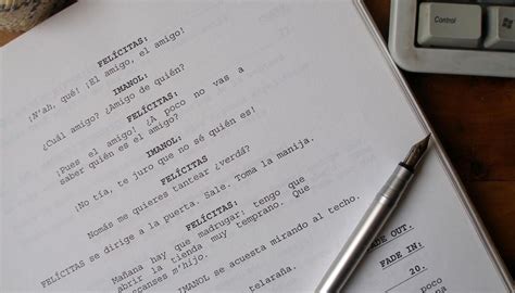 Cómo escribir un guión Palabras Encantadas
