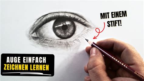 Auge Einfach Zeichnen Mit Einem Stift YouTube