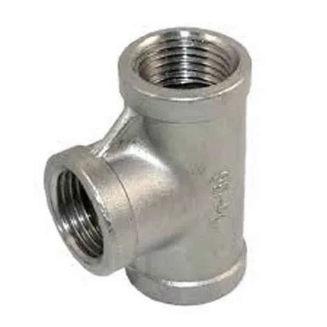 1 2 Inch SS 304 Socket Weld Unequal Tee For Plumbing Pipe At Rs 45