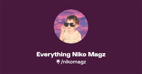 Everything Niko Magz Instagram Tiktok Linktree