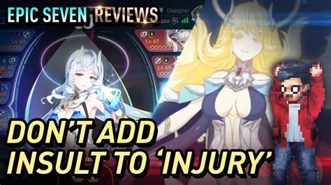 Epic Seven Belian Hero Review Injury Set Build Stats YouTube