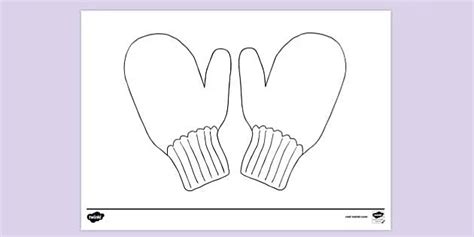 FREE Printable Winter Clothes Colouring Page Primary Resources Lupon