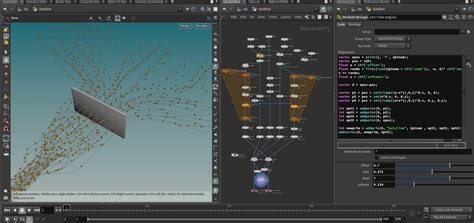 david chen procedural animation created with houdini vex