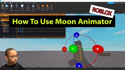 How To Use Moon Animator In Roblox YouTube