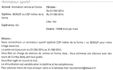 Lettre De Motivation Fonction Publique