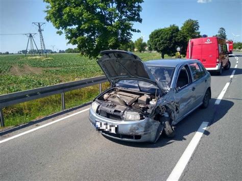 Wypadek na drodze krajowej nr 55 w powiecie malborskim Zderzyły się