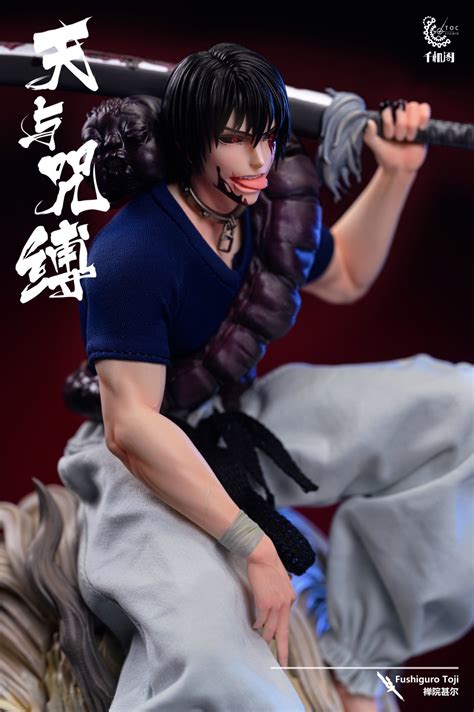 1 6 Scale Toji Fushiguro Jujutsu Kaisen Resin Statue TOC Studio