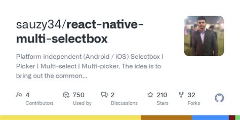 GitHub Sauzy34 React Native Multi Selectbox Platform Independent