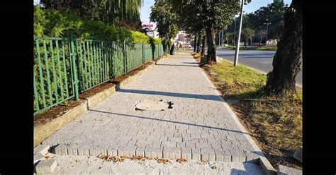 Pierwszy etap przebudowy chodników dobiega końca Olawa24 pl