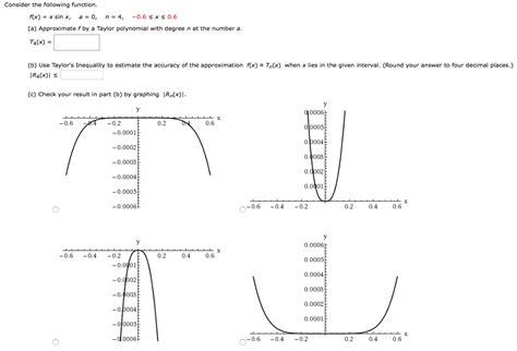 solved consider the following function f x x sin x
