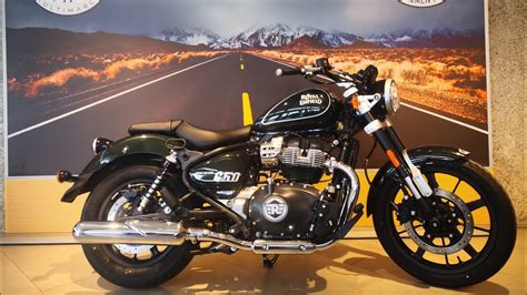 Royal Enfield Super Meteor 650cc Astral Green YouTube