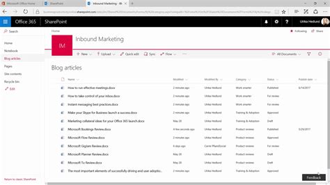 previewing sharepoint document libraries in microsoft