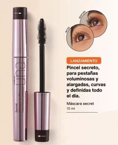 Natura Una Secret Nueva Formula Máscara Para Pestañas 10 Ml Envío gratis