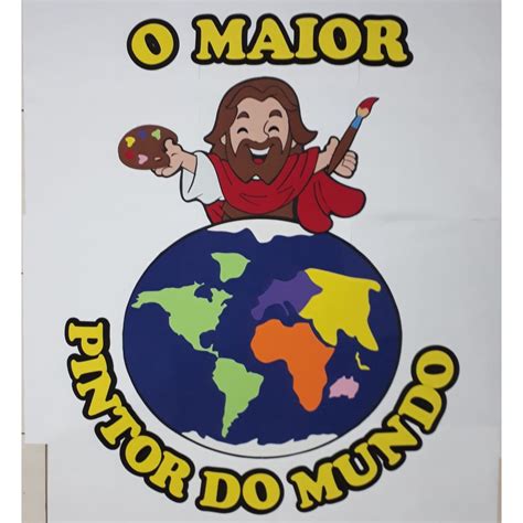 O Maior Pintor Do Mundo Em E V A Shopee Brasil