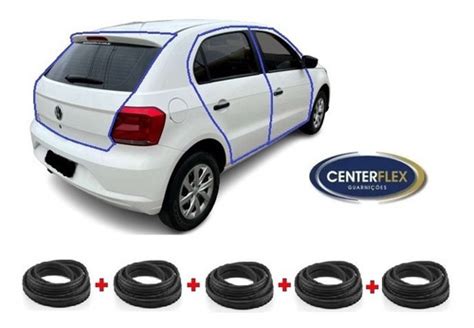 Kit 5 Borracha Portas E Porta Mala Gol G6 G7 08 09 10 À2021