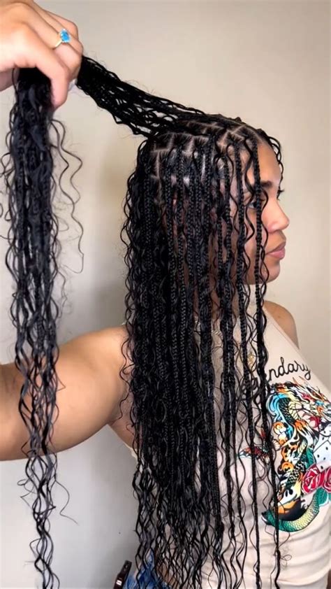 80 Bohemian Boho Knotless Braids HairstylesHow To Style Ideas In 2024
