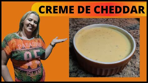 PASSO A PASSO COMO FAZER CREME DE CHEDDAR YouTube