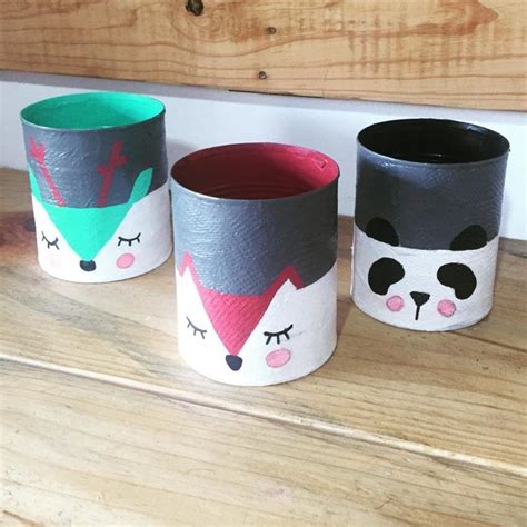 Latas Decoradas Tutoriais E 80 Modelos Para Reciclar Fazendo Arte