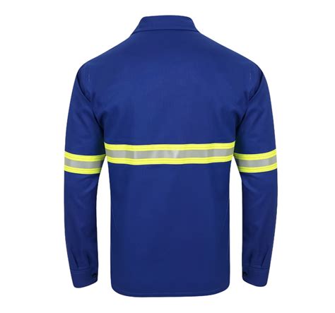 CONJUNTO FARDA AZUL ELETRICISTA NR10 ARCO ELETRICO ANTI CHAMAS RISCO 2