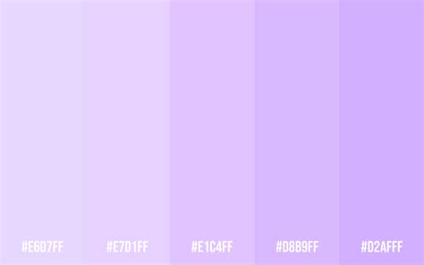 Light Purple Color Palette
