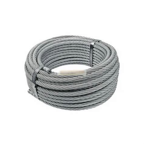 Stainless Steel Wire Rope Length 1500 M Diameter 5 Mm At Rs 45 Meter