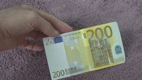 200 Euro Banknote In Depth Review YouTube