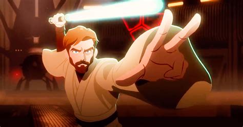 New Obi Wan Kenobi Animated Short Relives The Jedi Master S Star Wars Saga