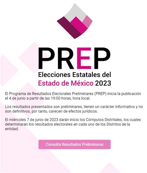 PREP Edomex 2023 Así avanzan las votaciones para Gobernadora PorEsto