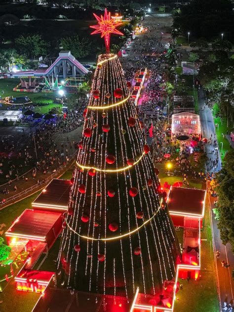Rvore De Natal Do Parque Villa Lobos J Recebe Visitantes M Es Em Viagem