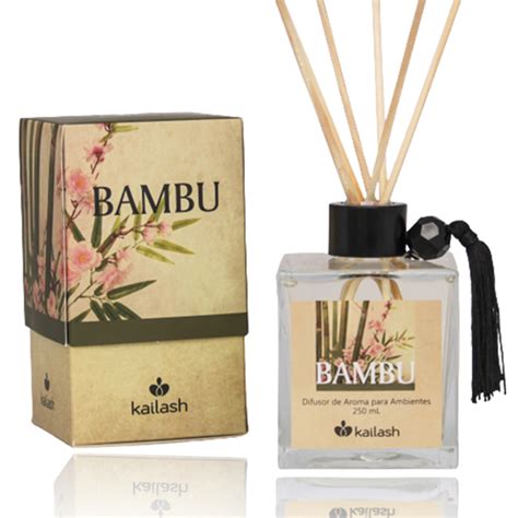 Difusor De Aromas Ml Bambu Kailash Acacia Enxovais
