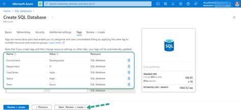 How To Create Azure Sql Database In The Microsoft Azure Portal Arun Pottis Power Platform Blog
