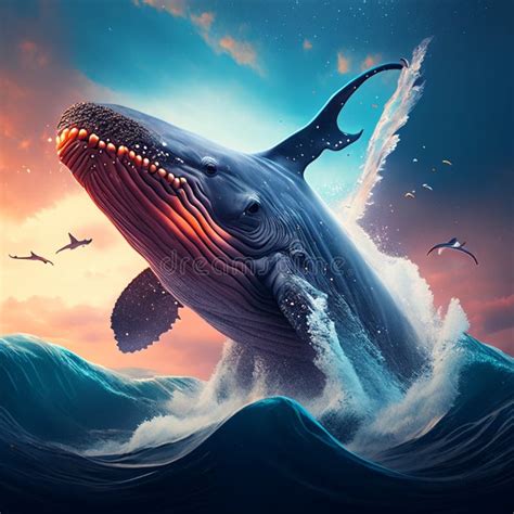 A Humpback Whale Breaching Is A Remarkable Sight To Behold Humpback