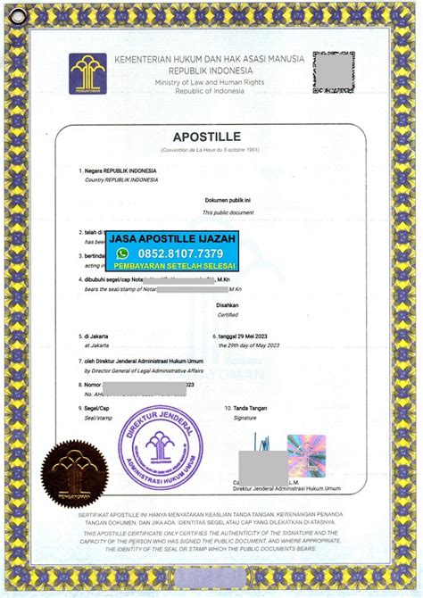 Prosedur Apostille Ijazah Di Kedutaan Korea