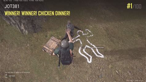 JOT381 PUBG 210523 ERANGEL 5 KILLS 891st SOLO WIN 1 100 CHICKEN DINNER