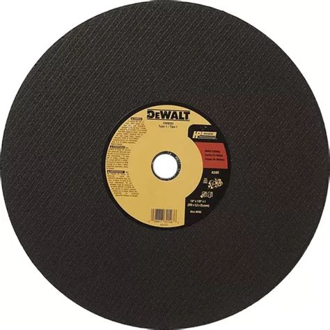 Disco Dewalt De Corte Metal Para Sierra Ingletadora 14 PuLG