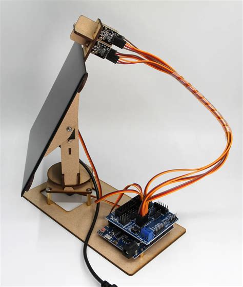 sun tracker with arduino
