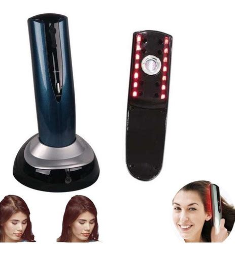 Escova Laser Infravermelho Crescimento Cabelo Massageador