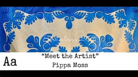 Pippa Moss Hawaiian Quilting With Poakalani Co