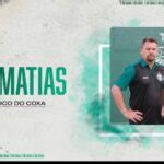 Coritiba anuncia chegada do novo treinador Fábio Matias que estava no